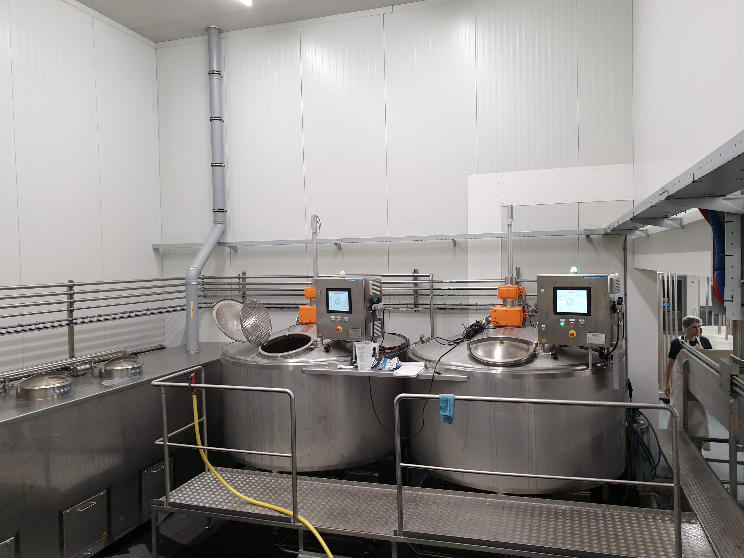 Cheese vat 2200/3300 Liters - Scherjon Dairy Equipment