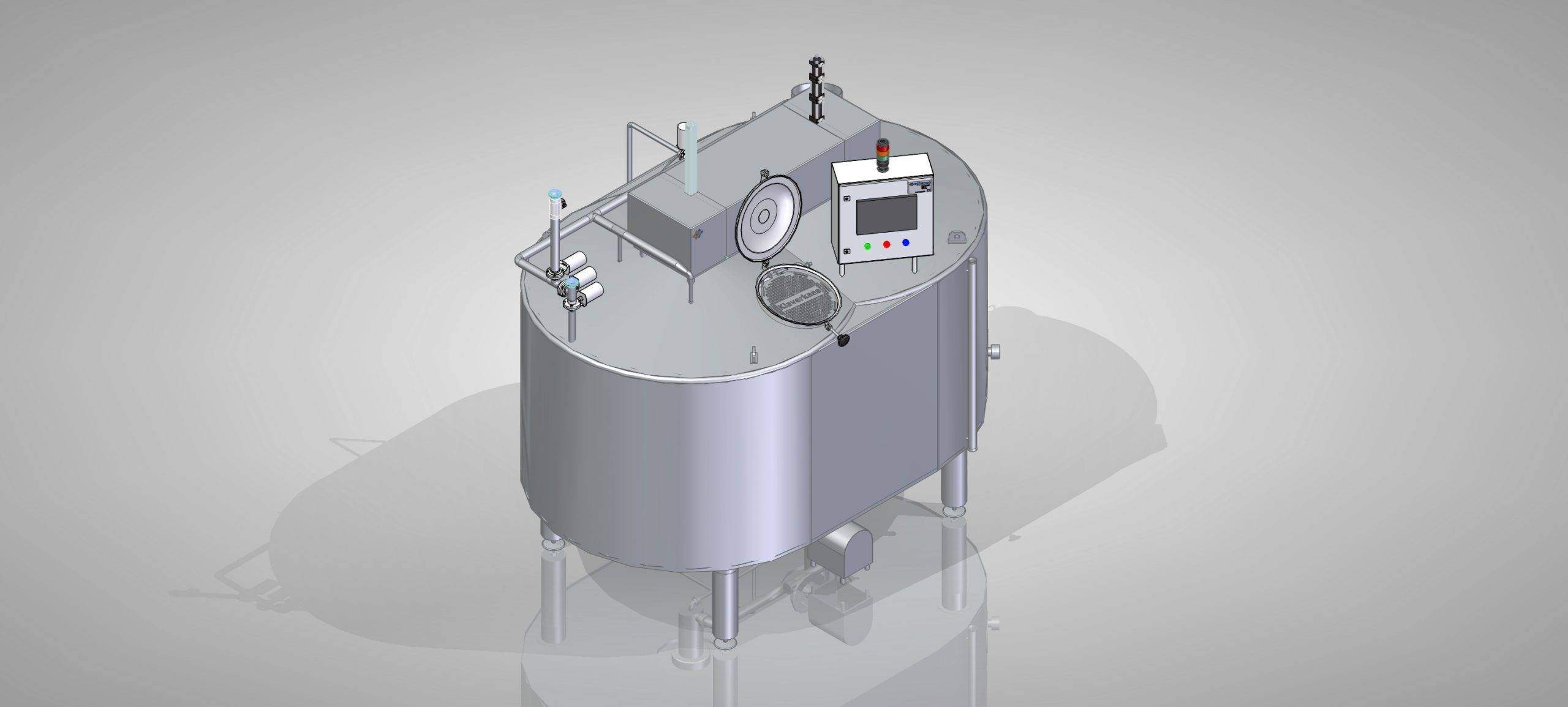 Cheese vat 6700 Liters - Scherjon Dairy Equipment